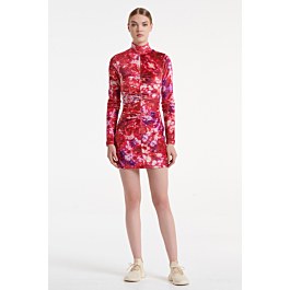 TIE-DYE SUPER SOFT ΒΕΛΟΥΤΕ ΦΟΡΕΜΑ ΣΕ ΣΤΕΝΗ ΓΡΑΜΜΗ- Sugarfreeshops.com