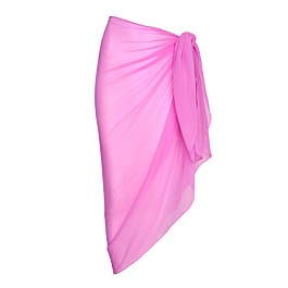 SOLID LONG PAREO- Sugarfreeshops.com