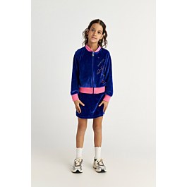 ΔΙΧΡΩΜΟ ΠΑΙΔΙΚΟ SUPER SOFT ΒΕΛΟΥΤΕ ΣΕΤ ΖΑΚΕΤΑ/ΦΟΥΣΤΑ ΜΕ ΣΤΡΑΣ ...