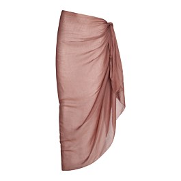 SOLID LONG PAREO- Sugarfreeshops.com