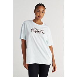 ΚΟΝΤΟΜΑΝΙΚΗ ΒΑΜΒΑΚΕΡΗ OVERSIZED ΜΠΛΟΥΖΑ ΜΕ ΤΥΠΩΜΑ- Sugarfreeshops.com
