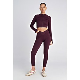 SEAMLESS ΨΗΛΟΜΕΣΟ ΑΘΛΗΤΙΚΟ ΚΟΛΑΝ- Sugarfreeshops.com